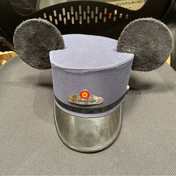 Accessories | Disney Parks Mickey Mouse Ears Conductor Hat Red Car ...